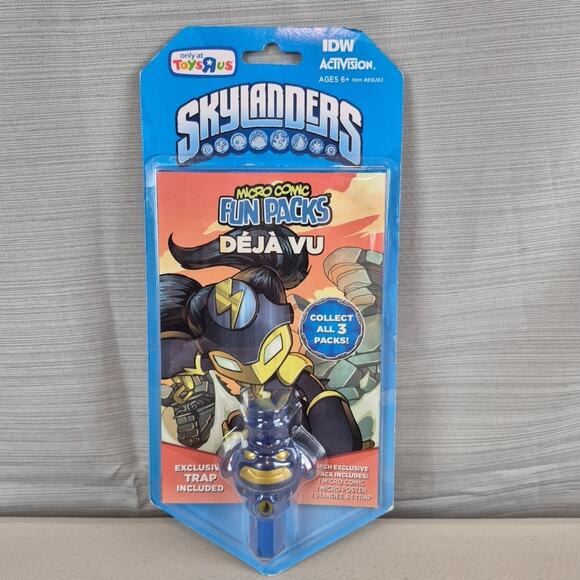 Activision | Toys | Activision Skylanders Micro Comic Fun Pack Deja Vu ...